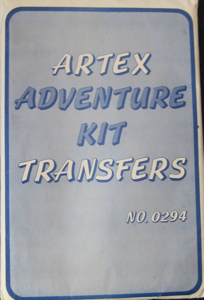 Vintage Artex Iron on Adventure Transfers Pattern - Etsy