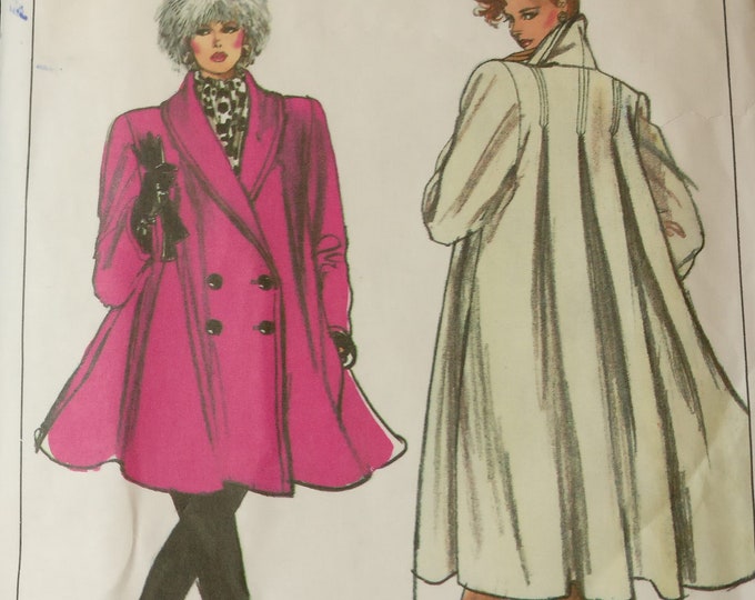 Simplicity Misses Lined Coat Pattern 8873 - Etsy