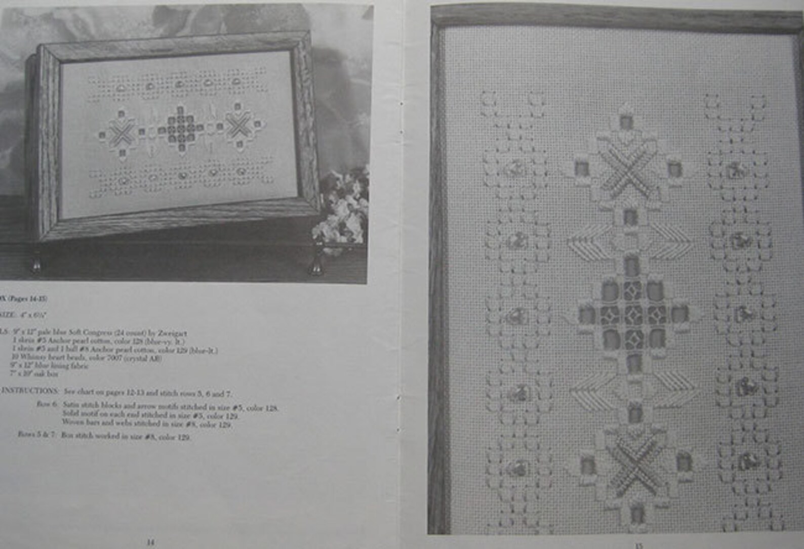 Nordic Sampler in Hardanger Embroidery Pattern Book - Etsy