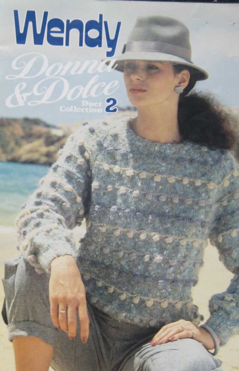 Wendy Donna Dolce & Duet Collection Knitting Book - Etsy