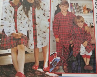 Simplicity Pattern 1021 Men's Robe and Nightshirt or - Etsy