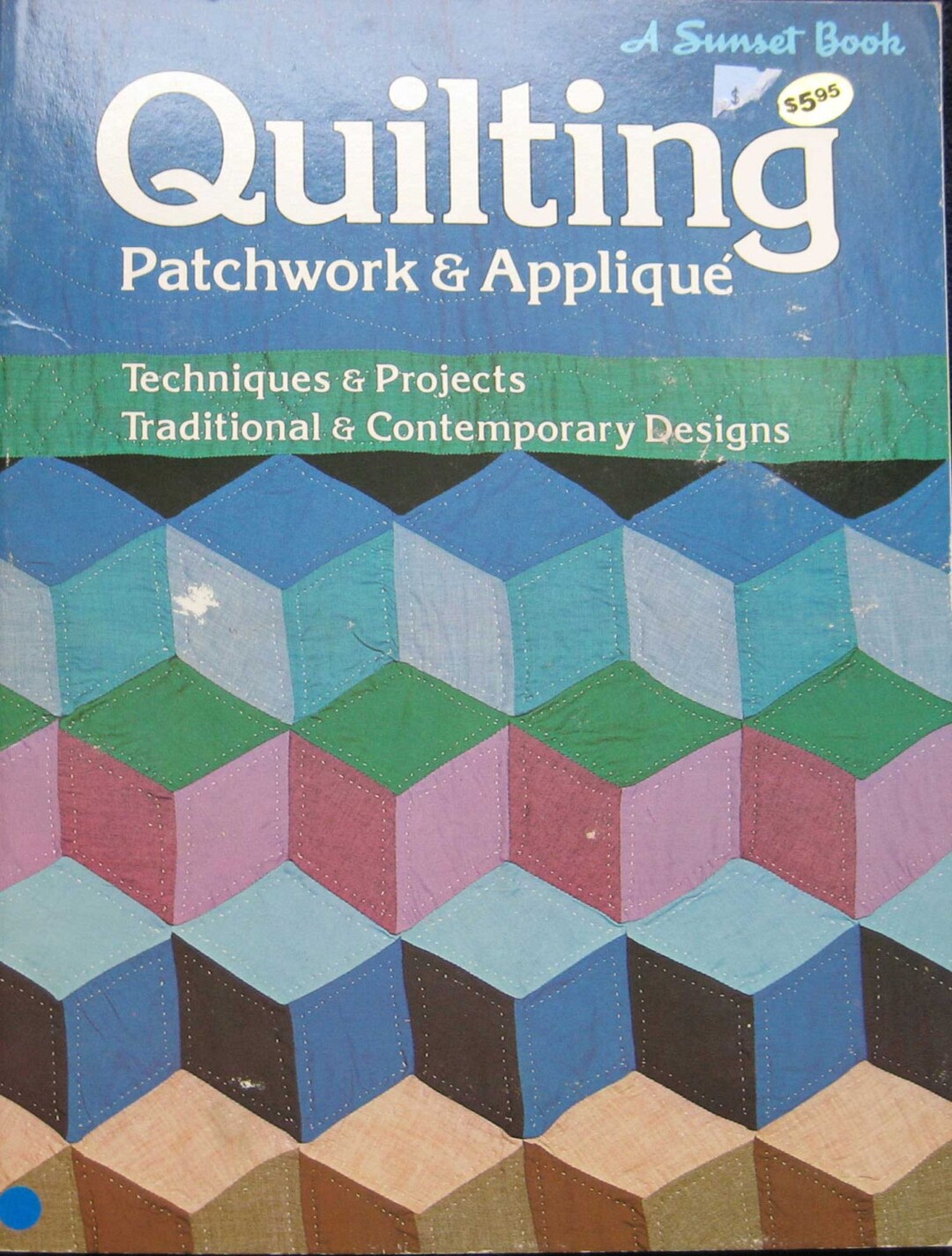 Vintage Quilting Patchwork Applique Pattern Book - Etsy