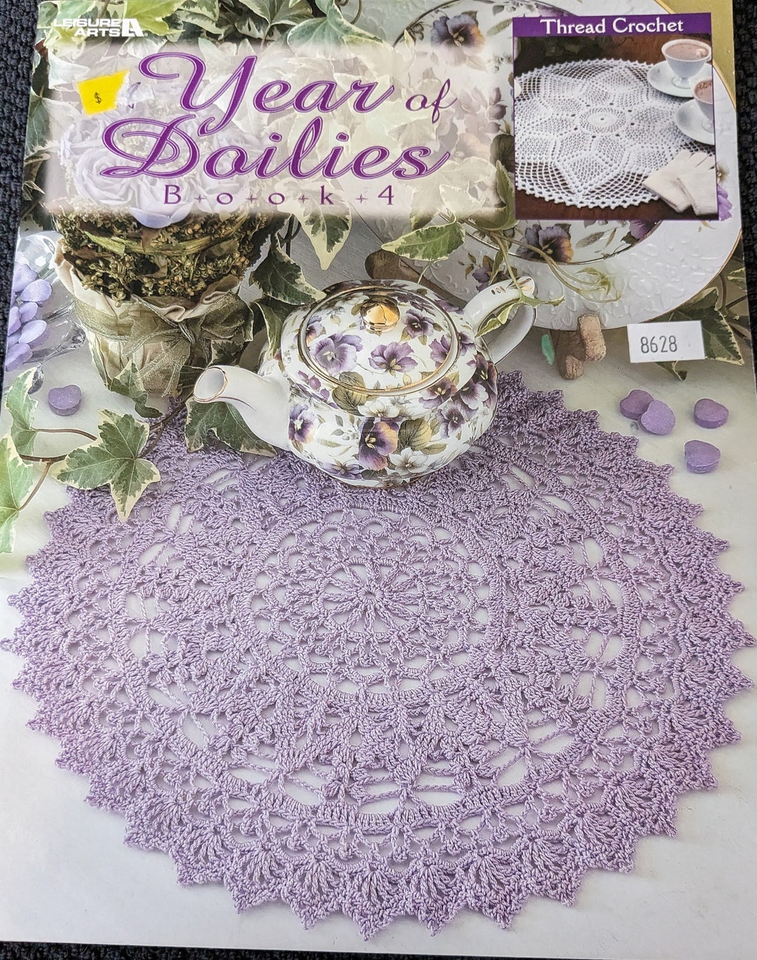A Year of Doilies Pattern Book 4 by Leisure Arts - Etsy