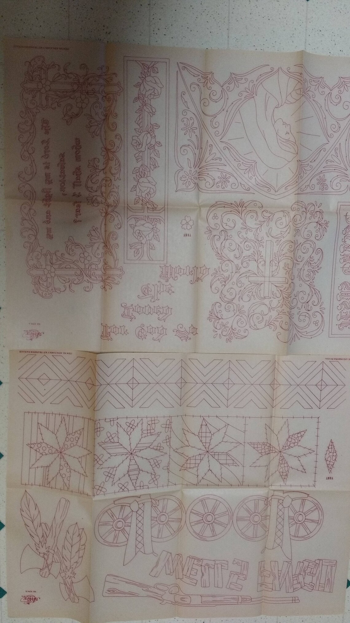 Vintage Artex Iron on Adventure Transfers Pattern | Etsy Canada