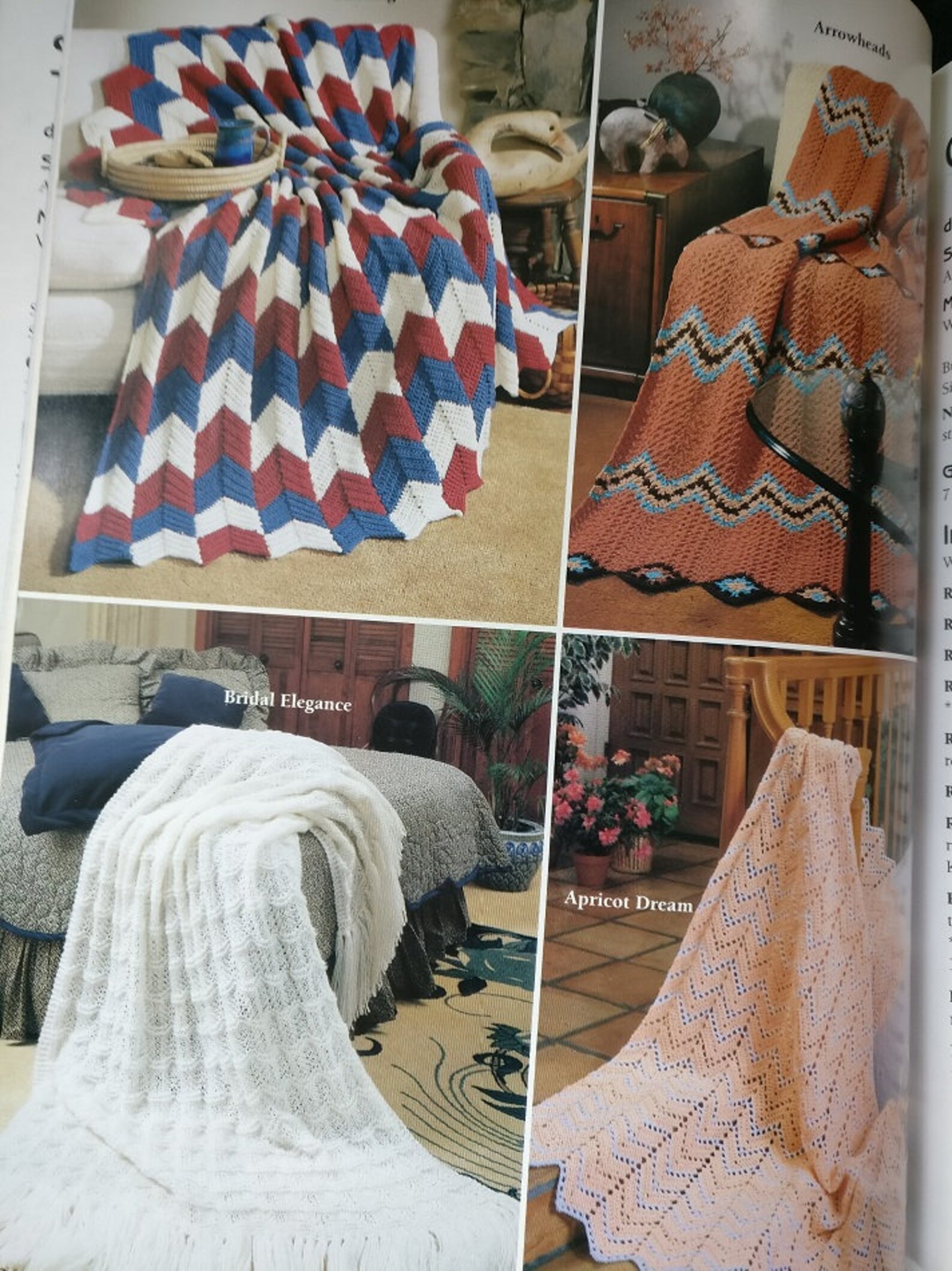 The Ultimate Ripple Afghan Knit Crochet Book ASON - Etsy