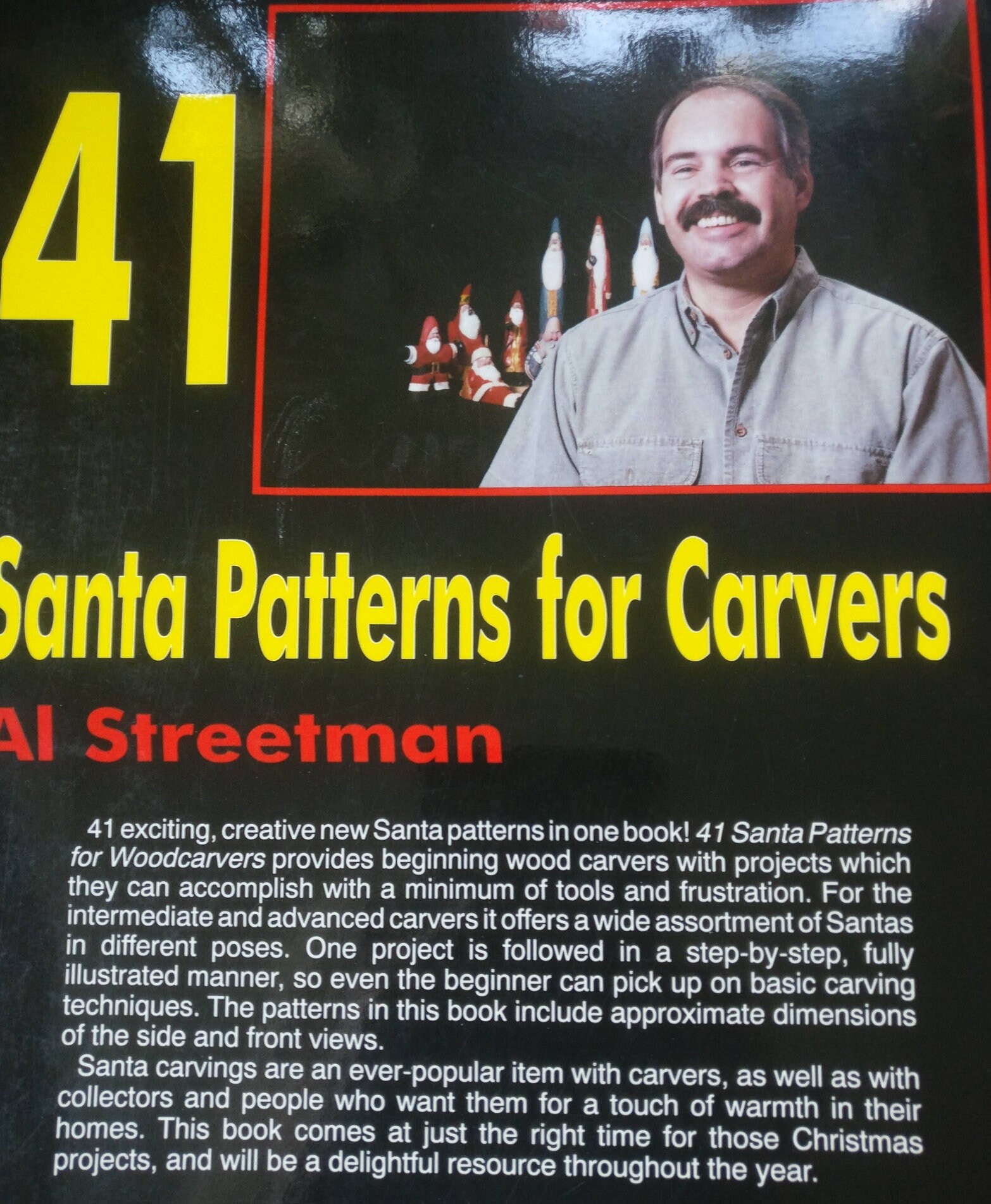 41 Santa Patterns for Wood Carvers Book by Al Streetman - Etsy