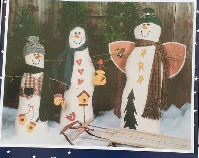 Snow Angel Family Pattern by Bear Thread Designs - Etsy