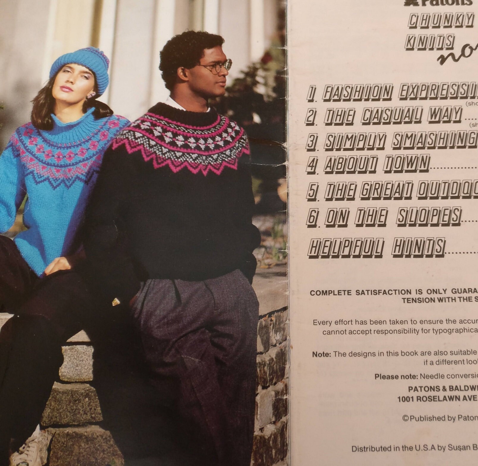 Patons Beehive Shetland Chunky Knitting Sweater Pattern Book 481 - Etsy