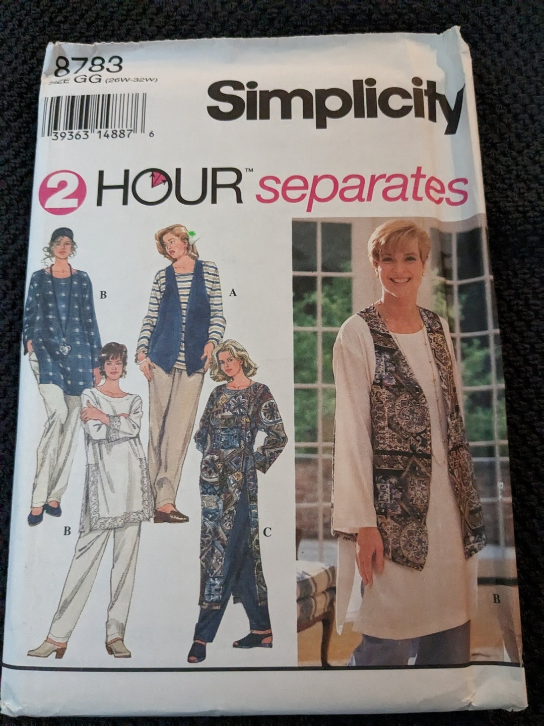 Simplicity Misses Wardrobe Pattern 8783 Plus Size 26 to 32 - Etsy Canada