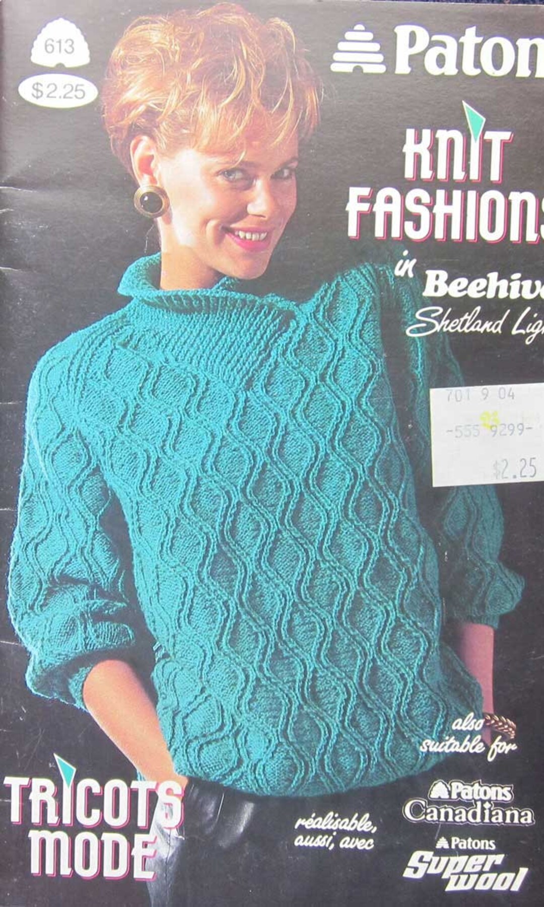 Patons Knit Fashions Pattern Book 613 - Etsy