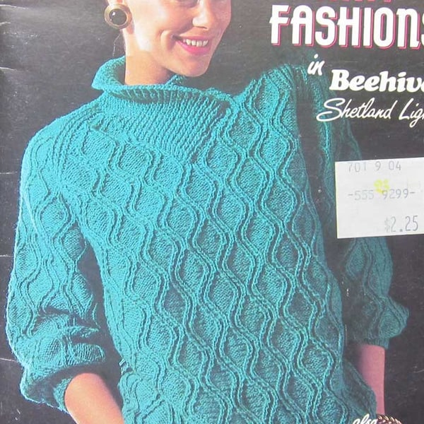 Patons Knit Pattern - Etsy