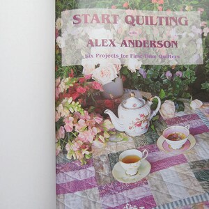 Start Quilting Pattern Book by Alex Anderson - Etsy