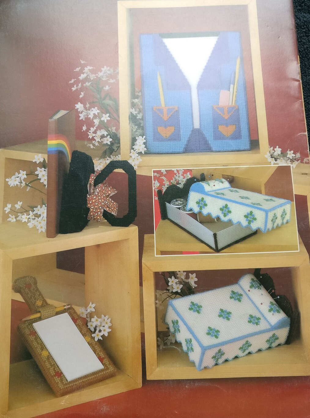 Needlepoint Boxes for Plastic Canvas Book by Leisure Arts - Etsy