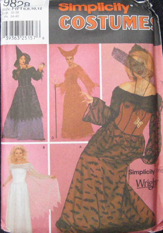 Maleficent Costume Pattern Simplicity