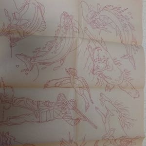 Vintage Artex Iron on Adventure Transfers Pattern - Etsy