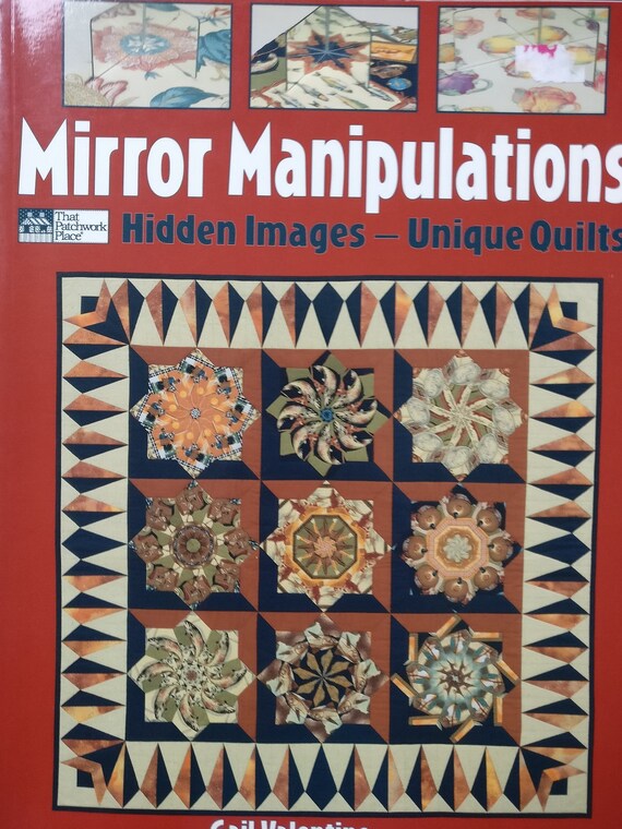 Mirror Manipulations Hidden Images Quilt Pattern Book by Gail - Etsy