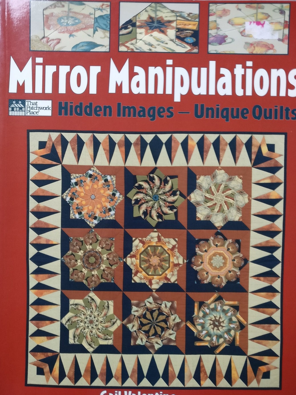 Mirror Manipulations Hidden Images Quilt Pattern Book by Gail Valentine ...
