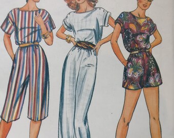 Butterick Misses Jacket and Jumpsuit Pattern 3705 | Etsy