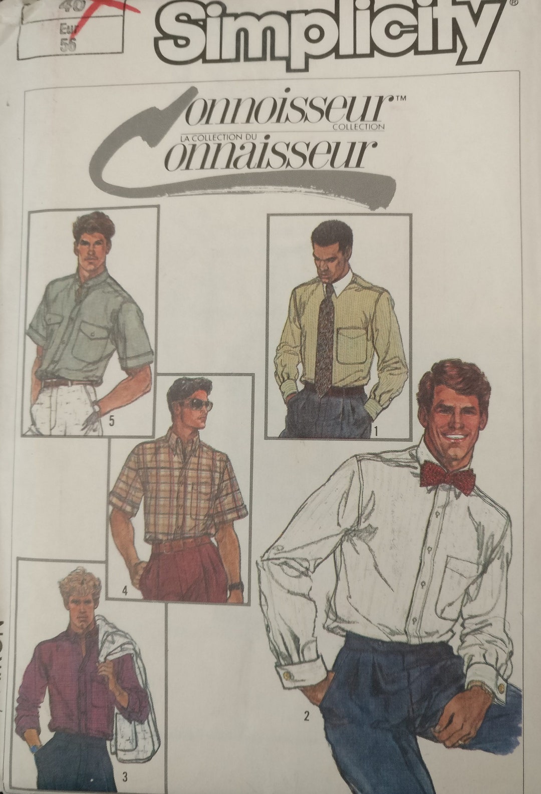 Simplicity Mens Shirt Pattern 7015 - Etsy