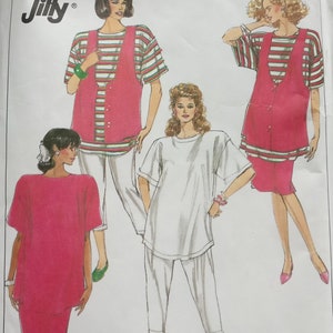 Simplicity Maternity Skirt Pants Top Vest Pattern 9527 - Etsy