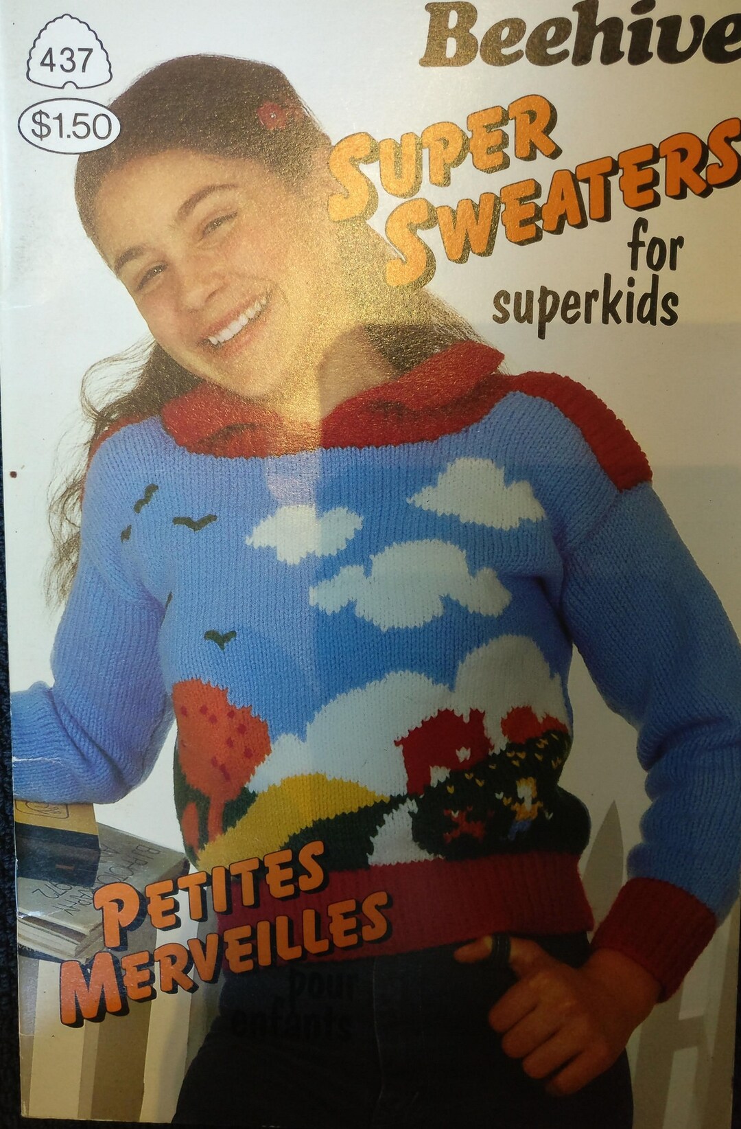 Beehive Super Sweaters for Kids Knitting Pattern Book 437 - Etsy