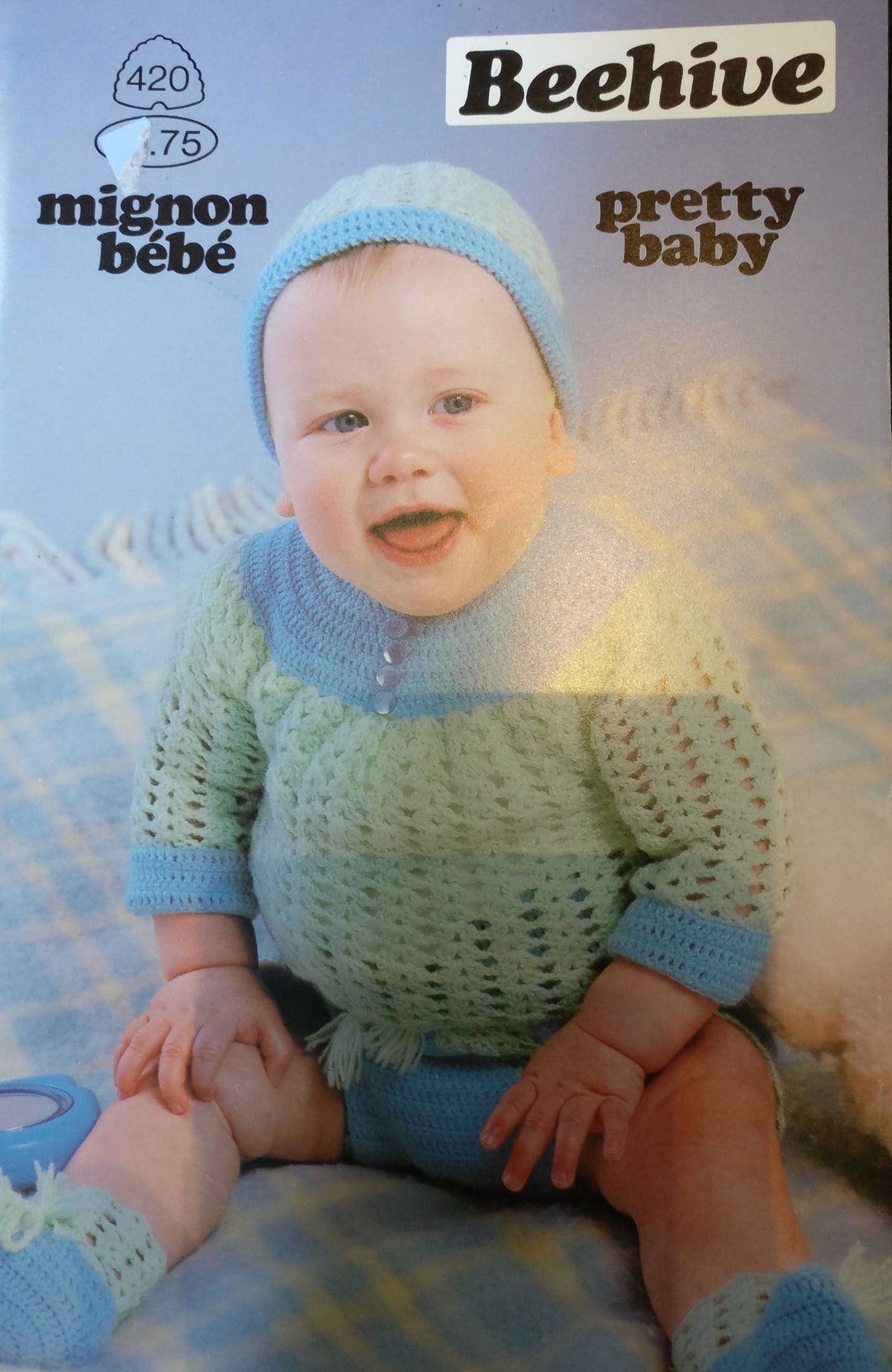 Beehive Pretty Baby Knitting Pattern Book 420 - Etsy