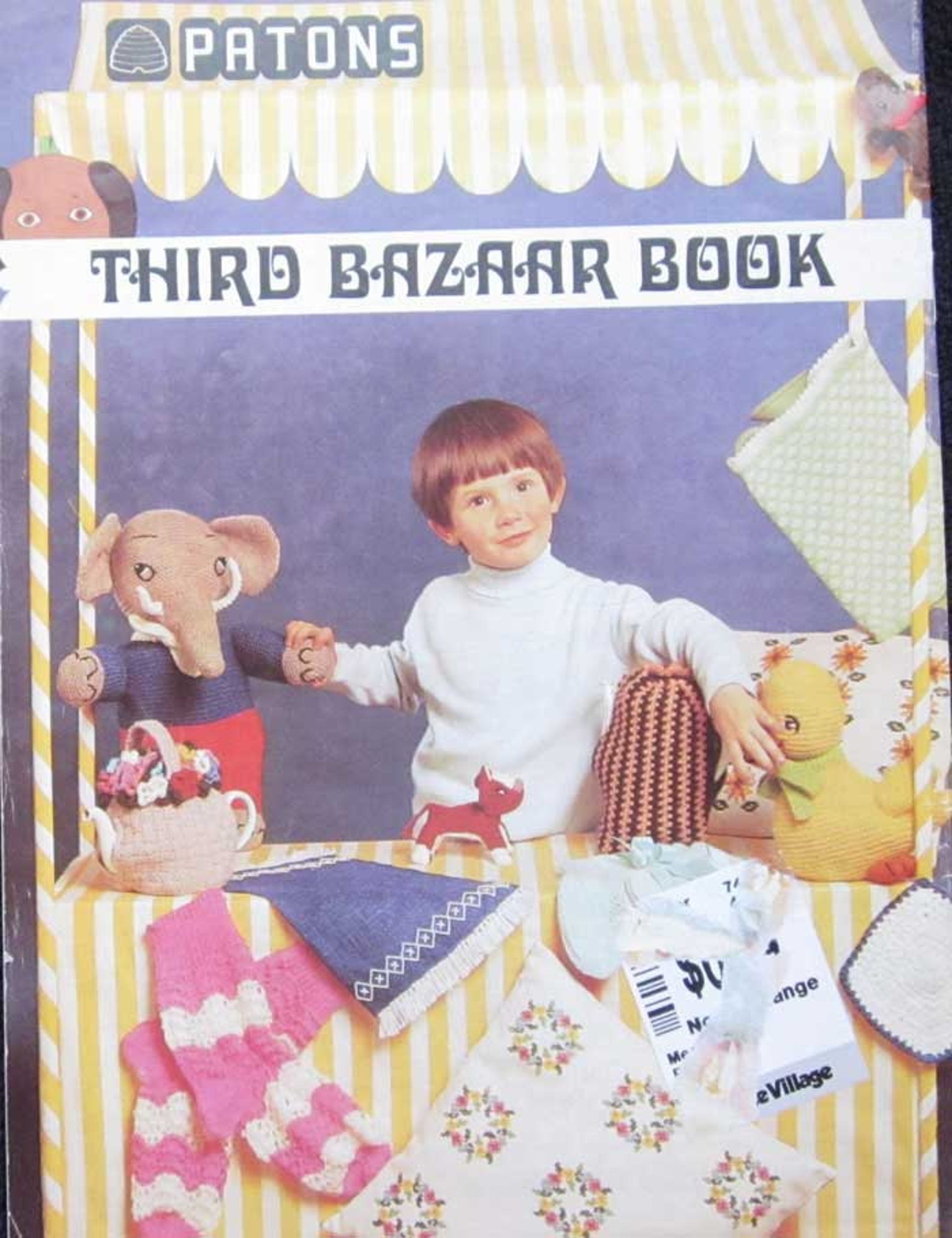 Patons Bazaar Toys Knitting Pattern Book - Etsy