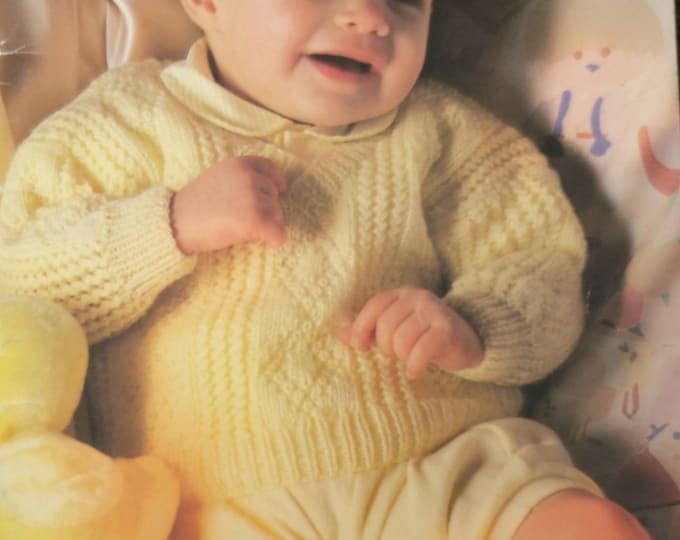 Patons Astra Baby Knitting Pattern Book 672 - Etsy