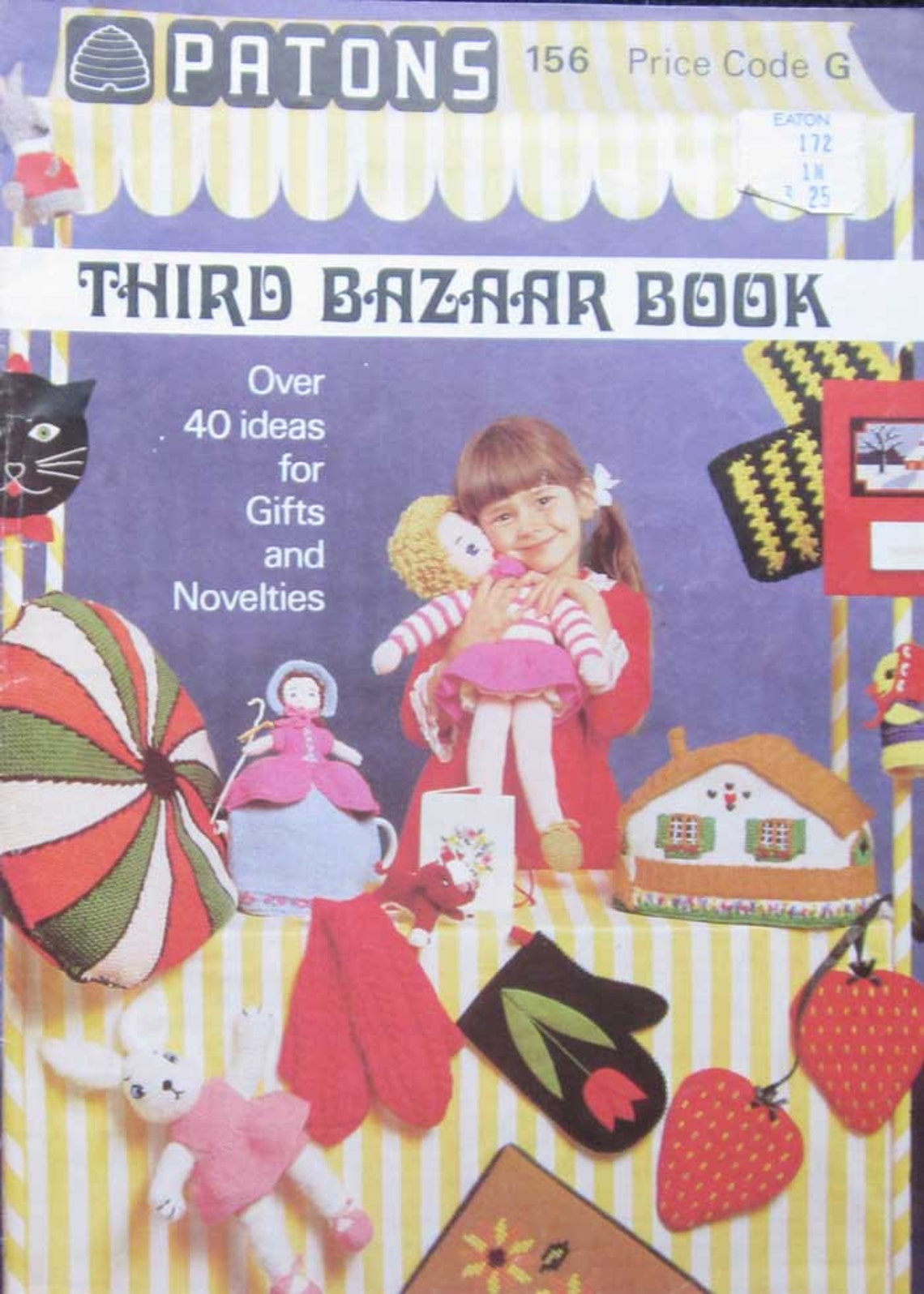 Patons Bazaar Toys Knitting Pattern Book - Etsy