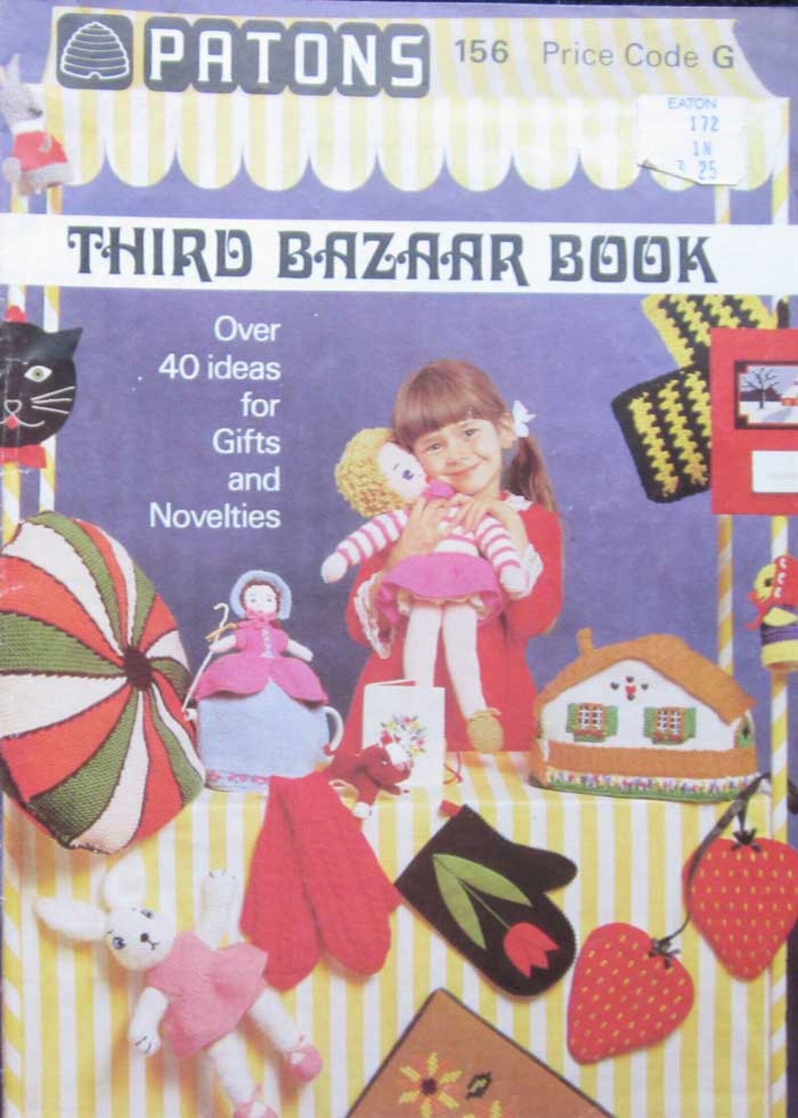 Patons Bazaar Toys Knitting Pattern Book - Etsy