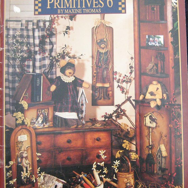 Primitive Painting - Etsy