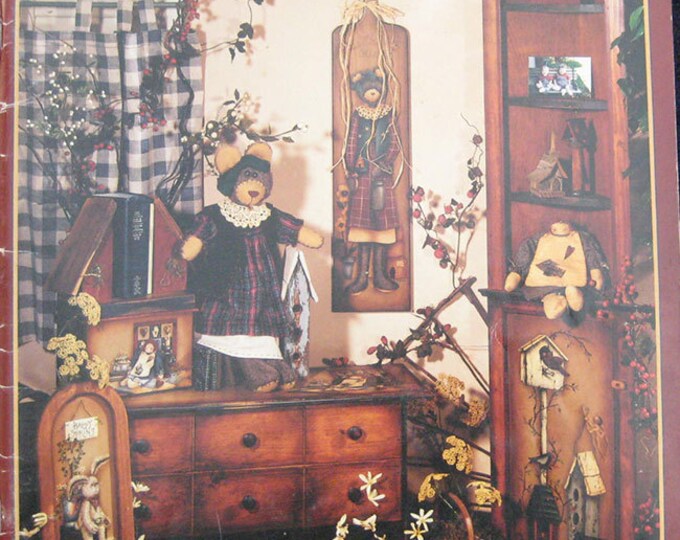 Country Primitives 6 Tole Painting Pattern Book by Maxine Thomas - Etsy