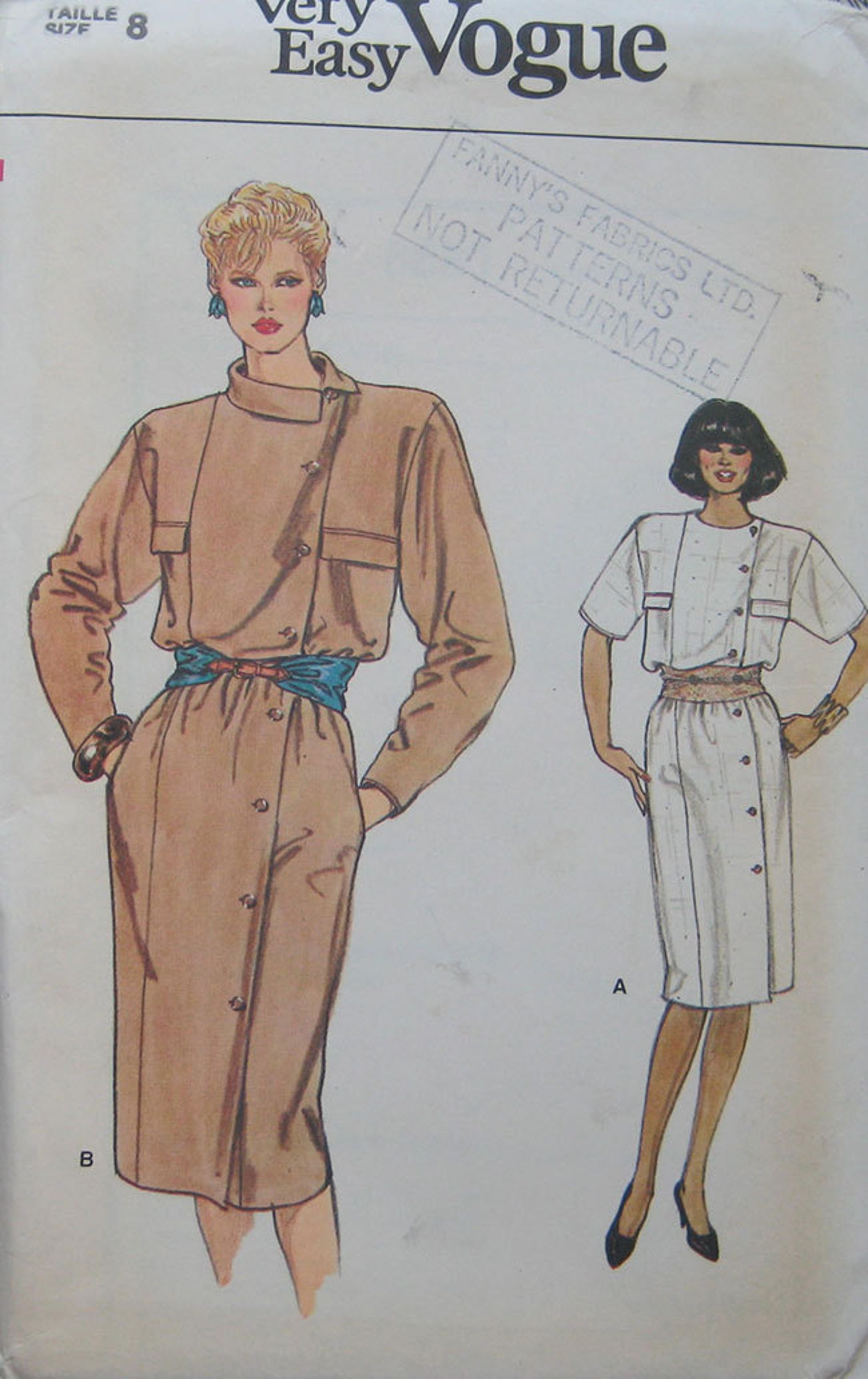 Vogue Womens Dress Pattern 8881 - Etsy