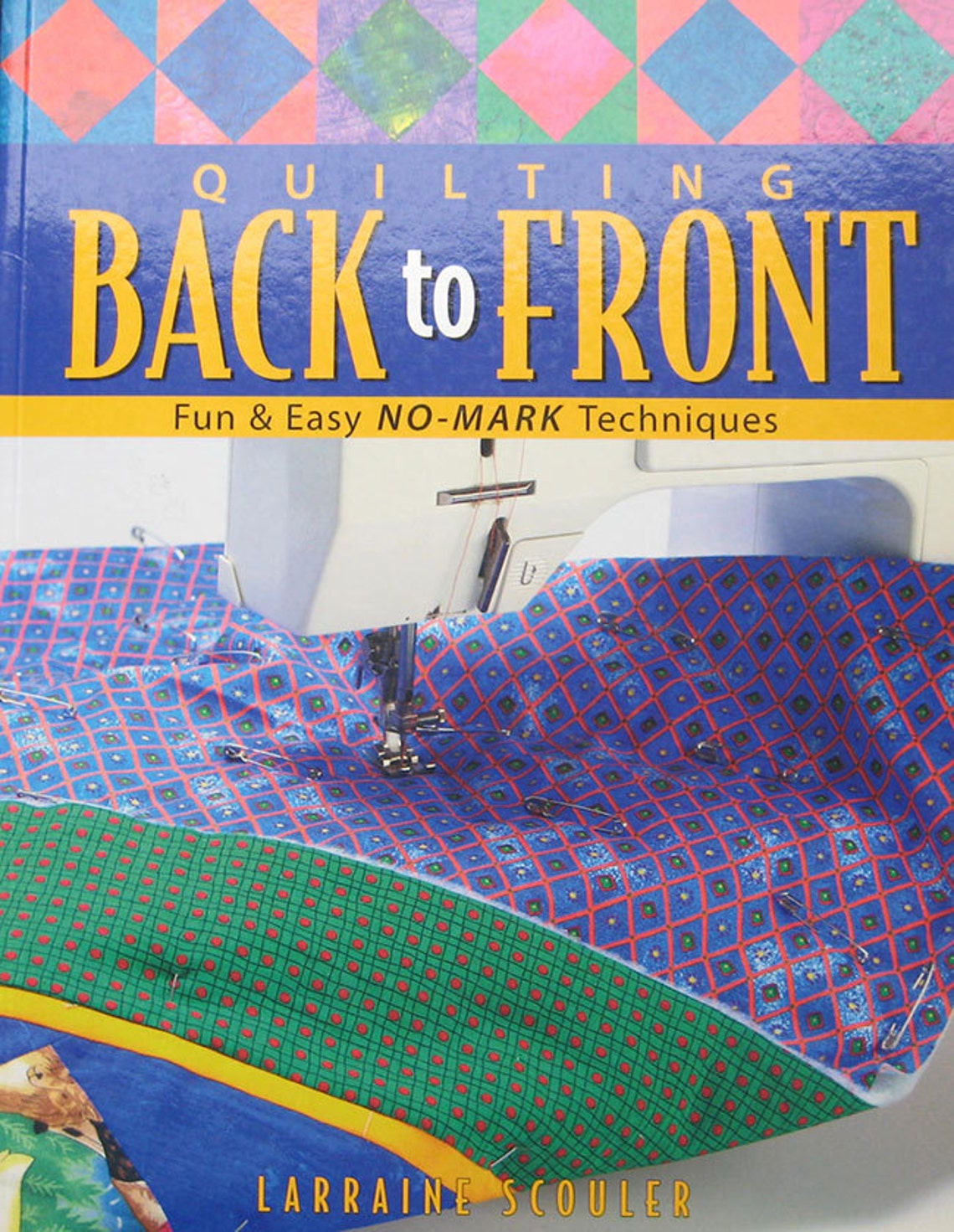 Quilting Back to Front Quilting Pattern Book Larraine Scouler - Etsy