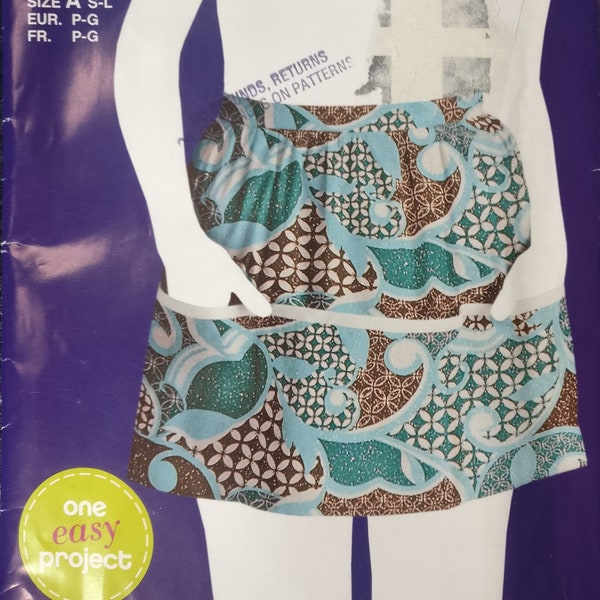 Retro Apron Pattern - Etsy