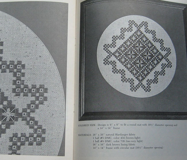 Hardanger Embroidery Favorites 4 Pattern Book - Etsy