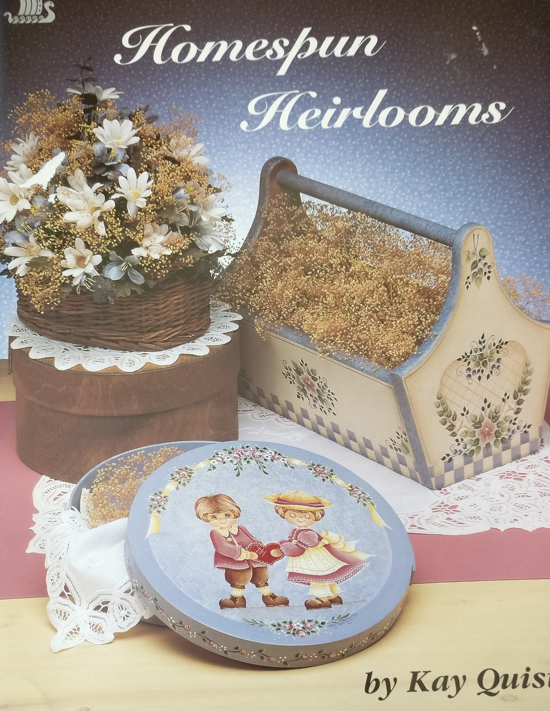 Homespun Heirlooms Tole Painting Book by Kay Quist - Etsy