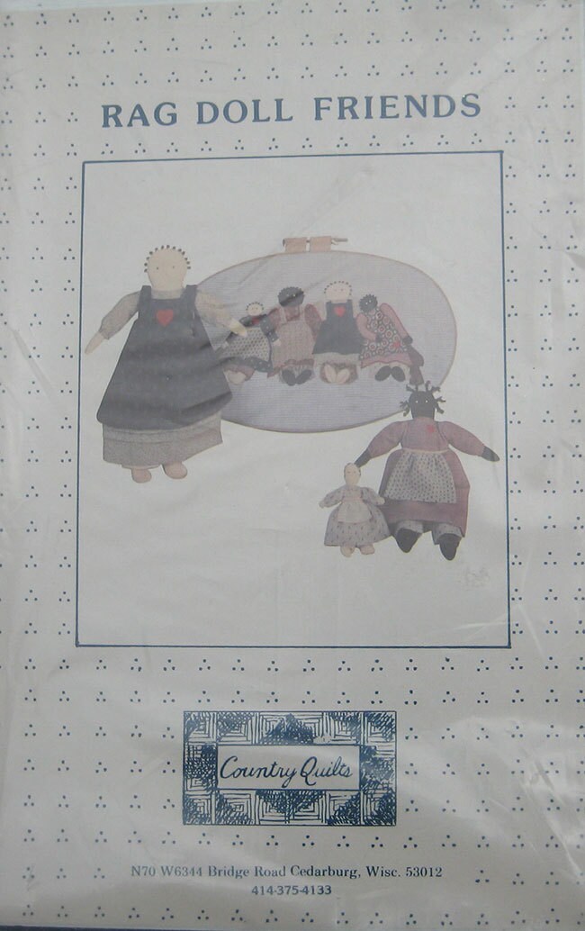 Rag Doll Friends Pattern by Country Quilts - Etsy