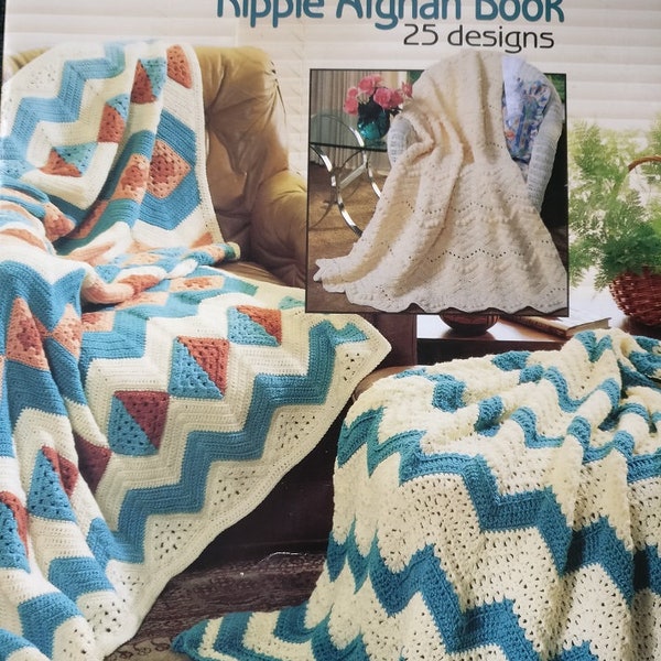 Ripple Afghan - Etsy