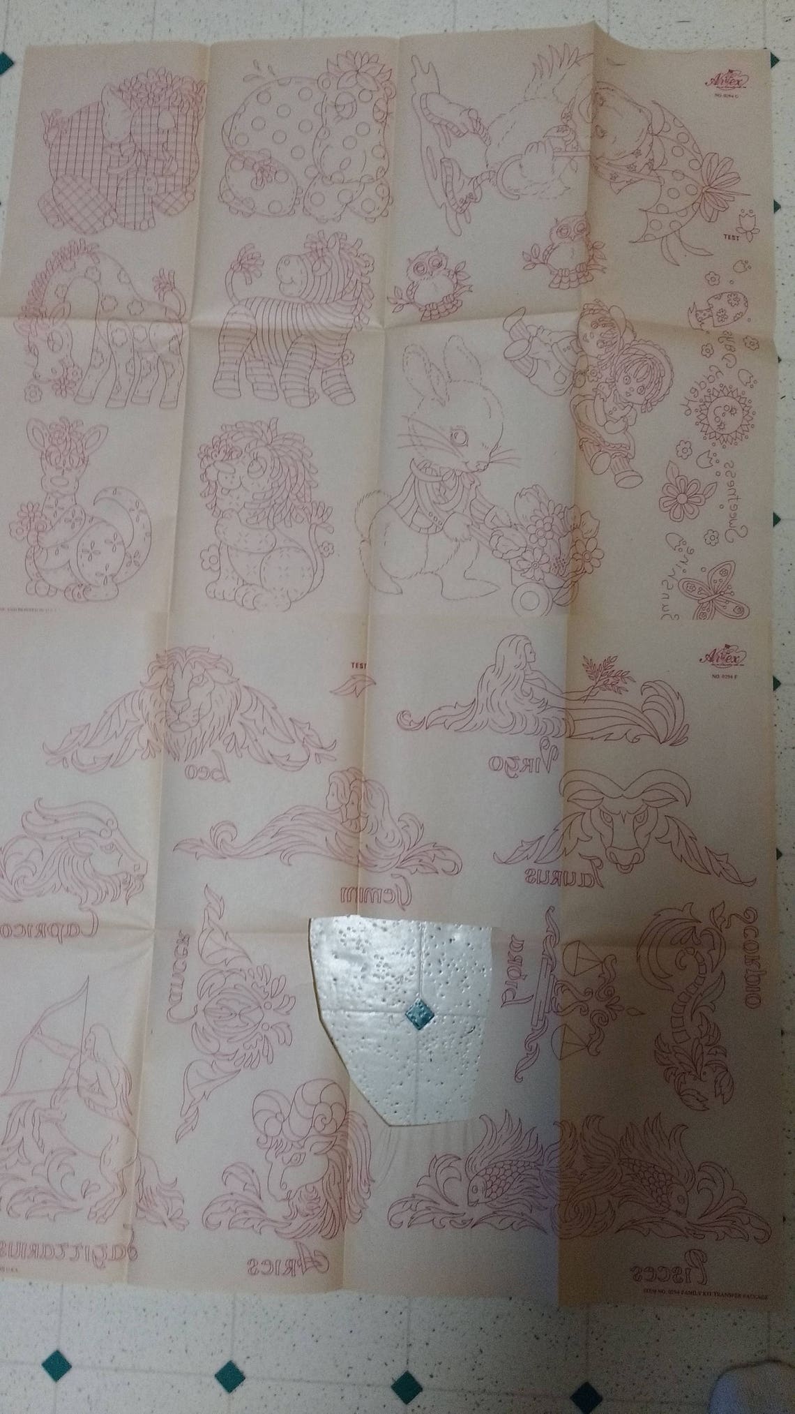 Vintage Artex Iron on Adventure Transfers Pattern - Etsy