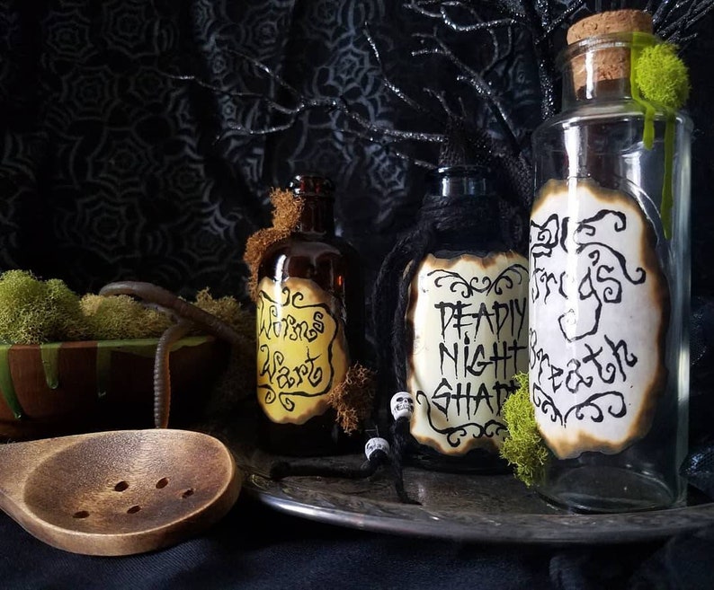 Nightmare Before Christmas Sally Recipe Worms Wart Soup Spell - Etsy