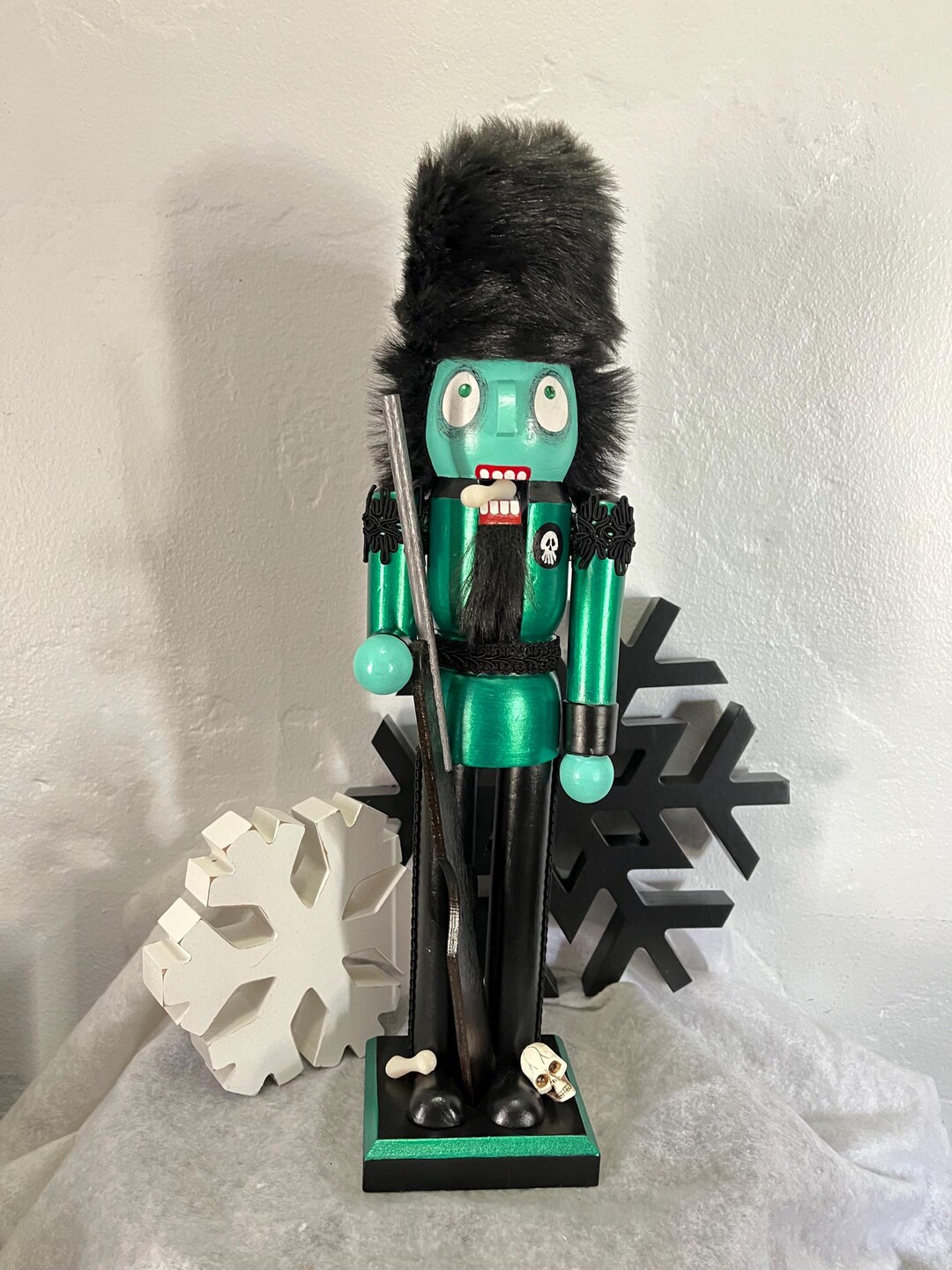 Evil Walking DEAD ZOMBIE Soldier Nutcracker Bonecracker Nightmare ...