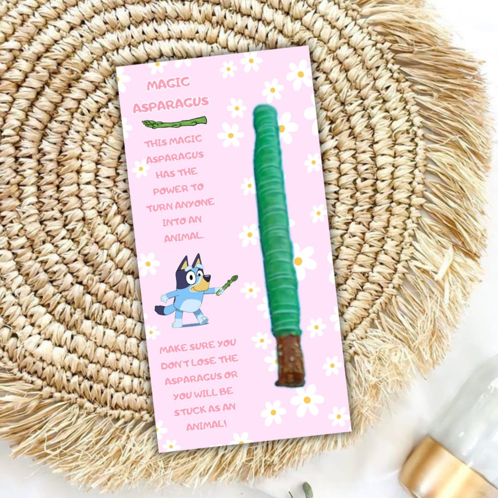 Magic Asparagus Bluey Party Favors for Girl Party Blue Dog Theme Girls ...