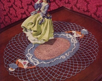 Crinoline Lady Crochet Doily Pattern PDF Mother's Day Gift Lady ...