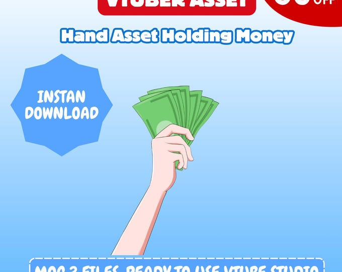 Animated Vtuber Hand Asset: Squish Cheeks - Live2d Twitch Accessory ...