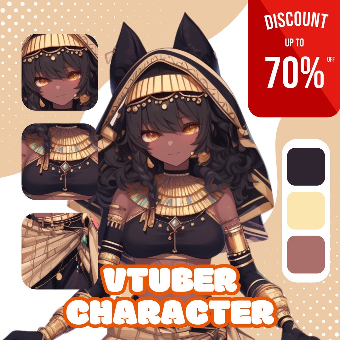Custom Vtuber, Vtuber Commission, Vtuber Model, Vtuber Character ...