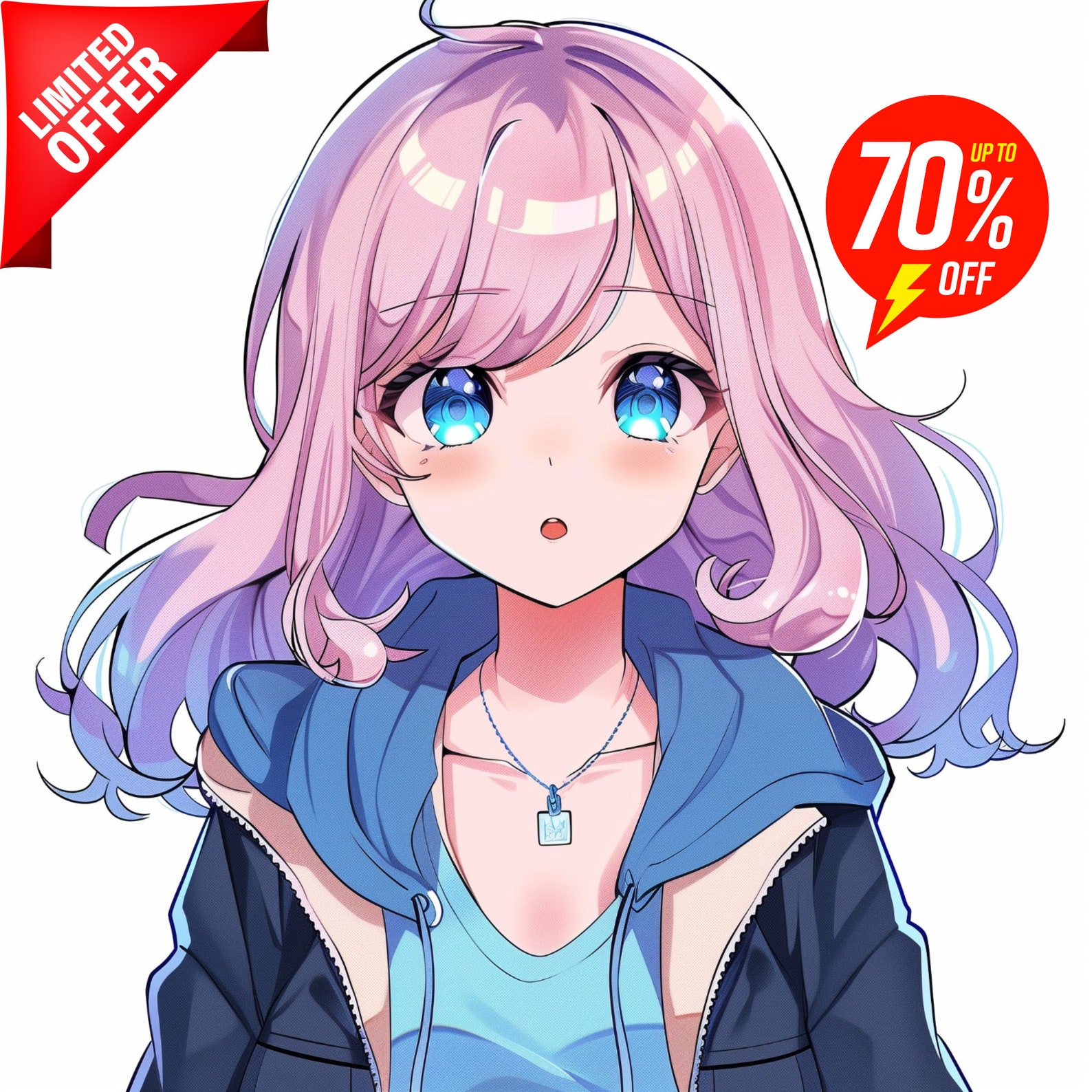 Custom PFP Pfp Anime Profile Icon PFP Commission Anime Custom PFP Art ...