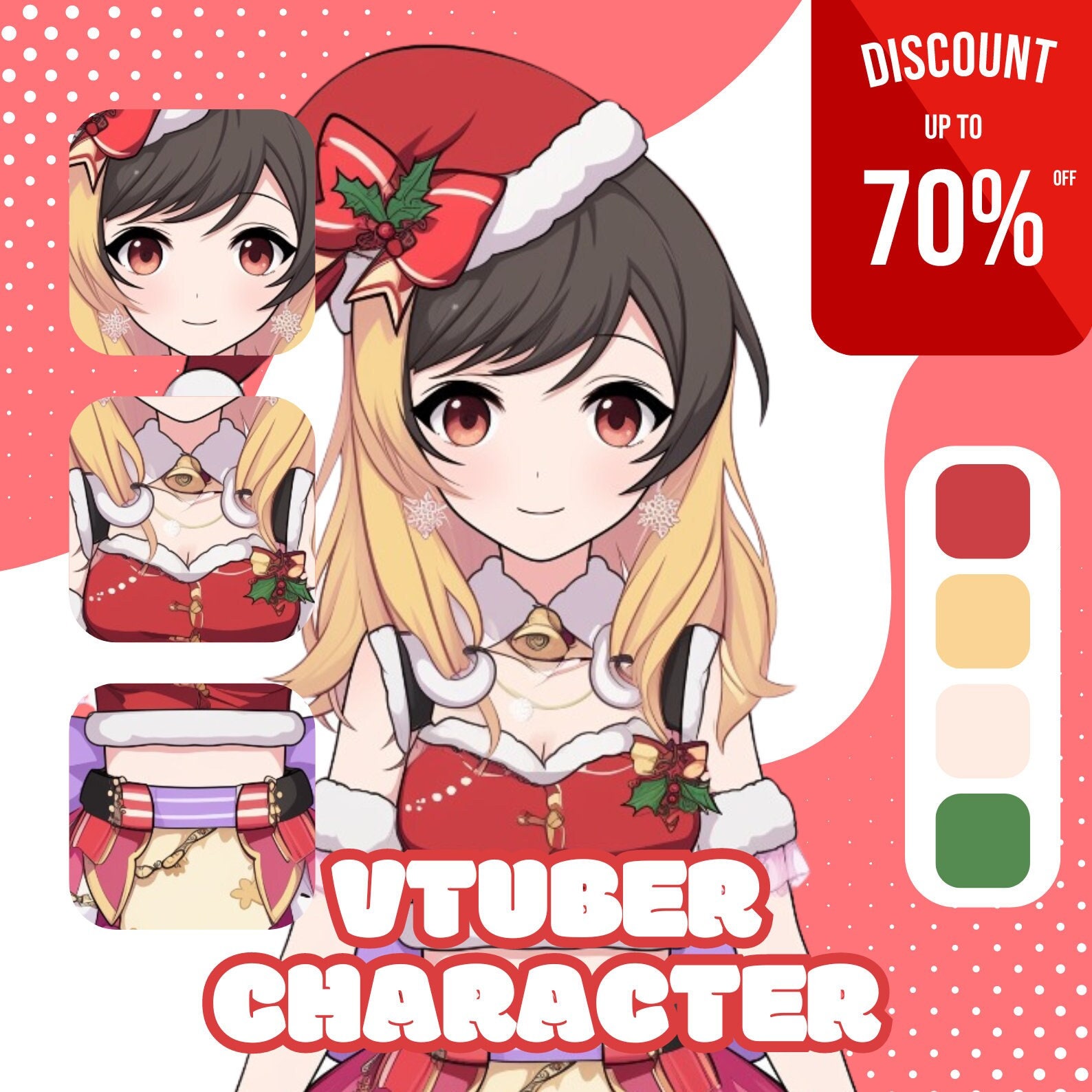 Custom Vtuber, Vtuber Commission, Vtuber Design, Vtuber Character ...
