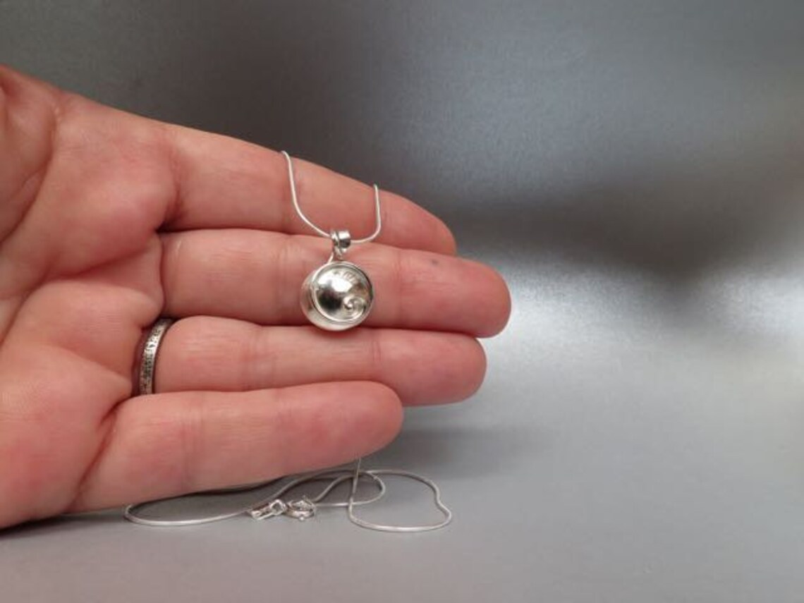 Sterling Silver Little Sprout Necklace - Etsy