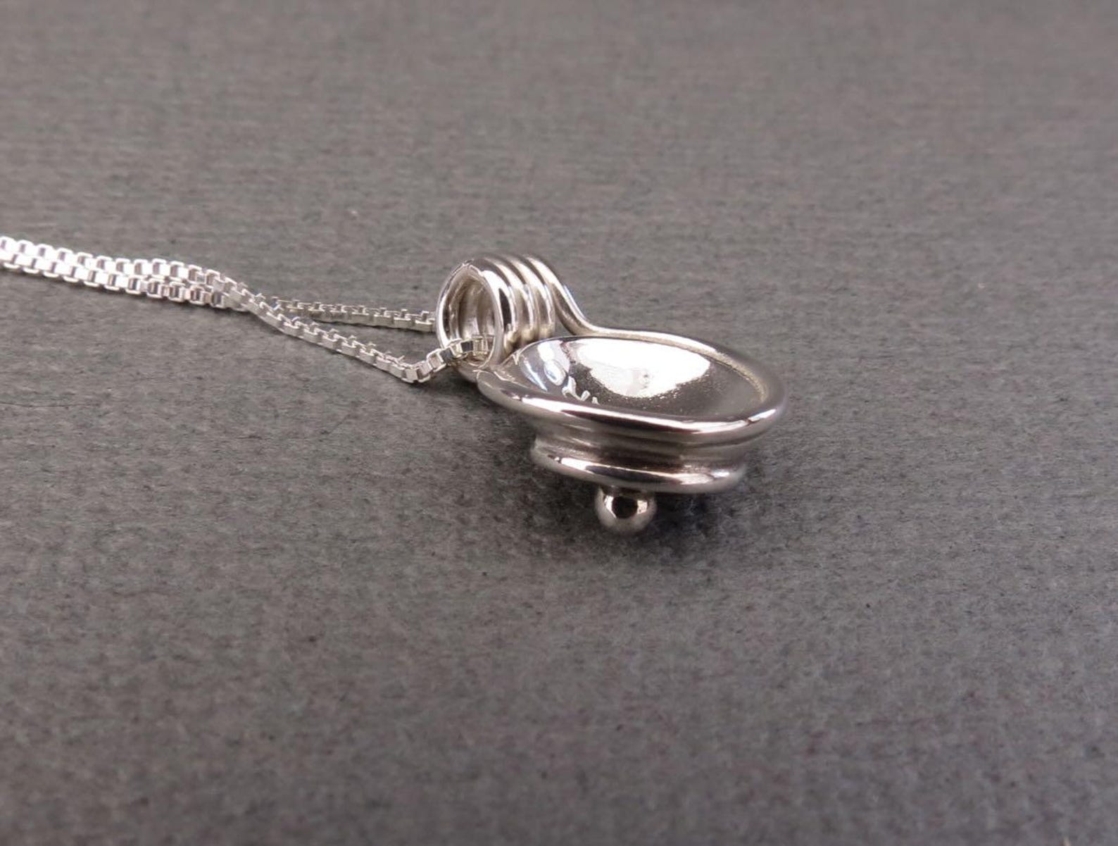 Sterling Silver Little Sprout Necklace Handmade - Etsy